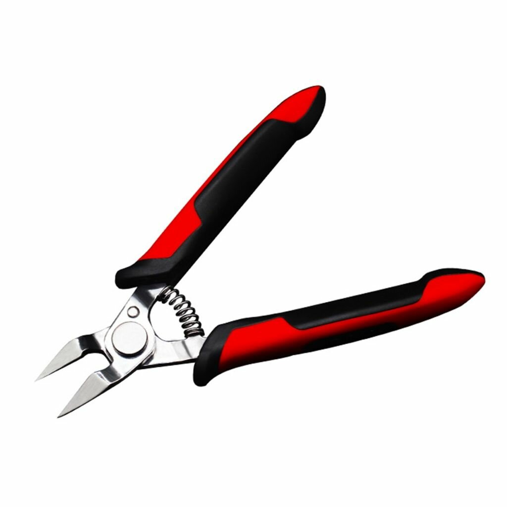 7-дюймовые круглые кусачки, превосходные режущие задние пружинные ножницы, диагональный электронный инструмент