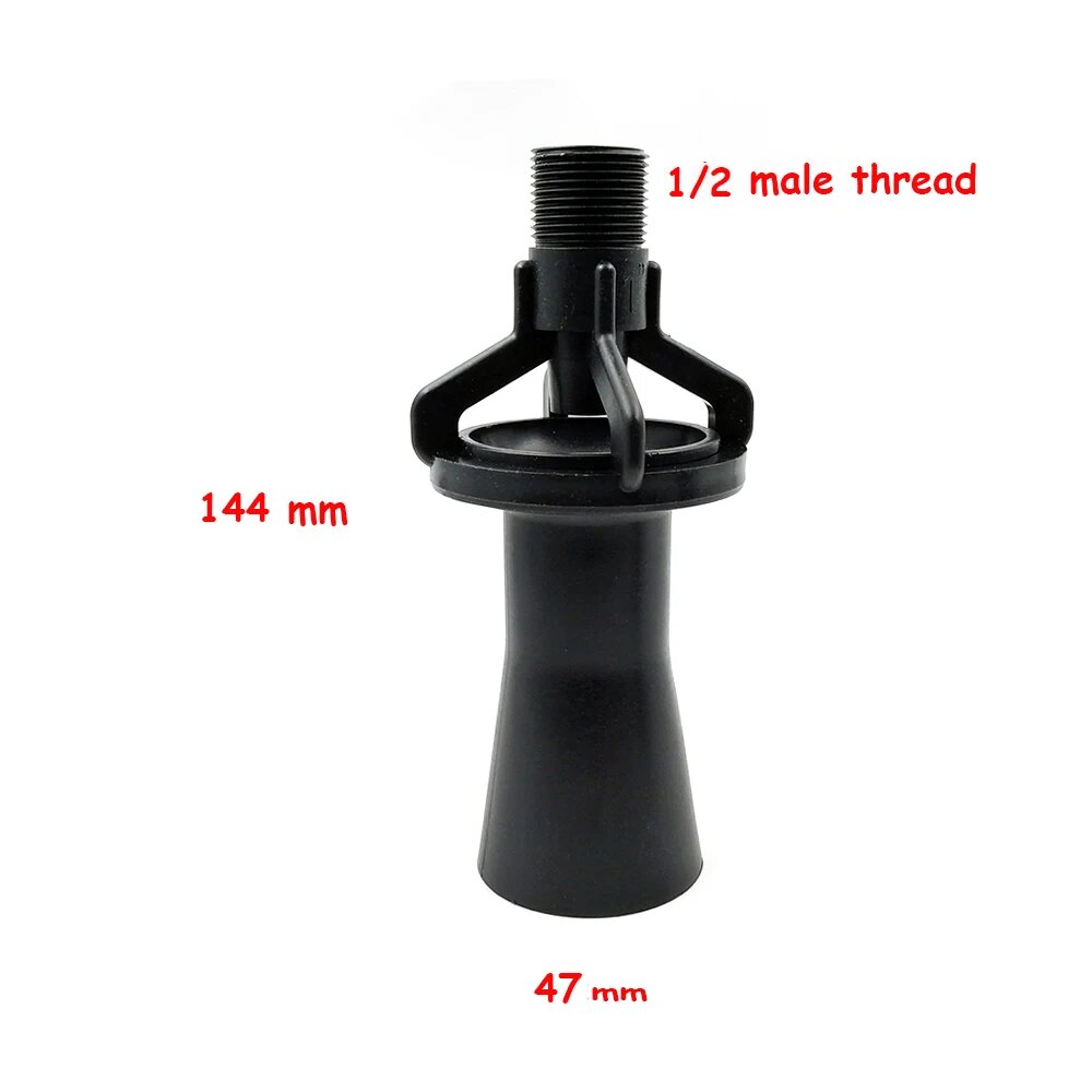 Полипропиленовый распылитель Вентури для бассейна 1/4", 3/8", 1/2", 3/4" 1 of 2 inch