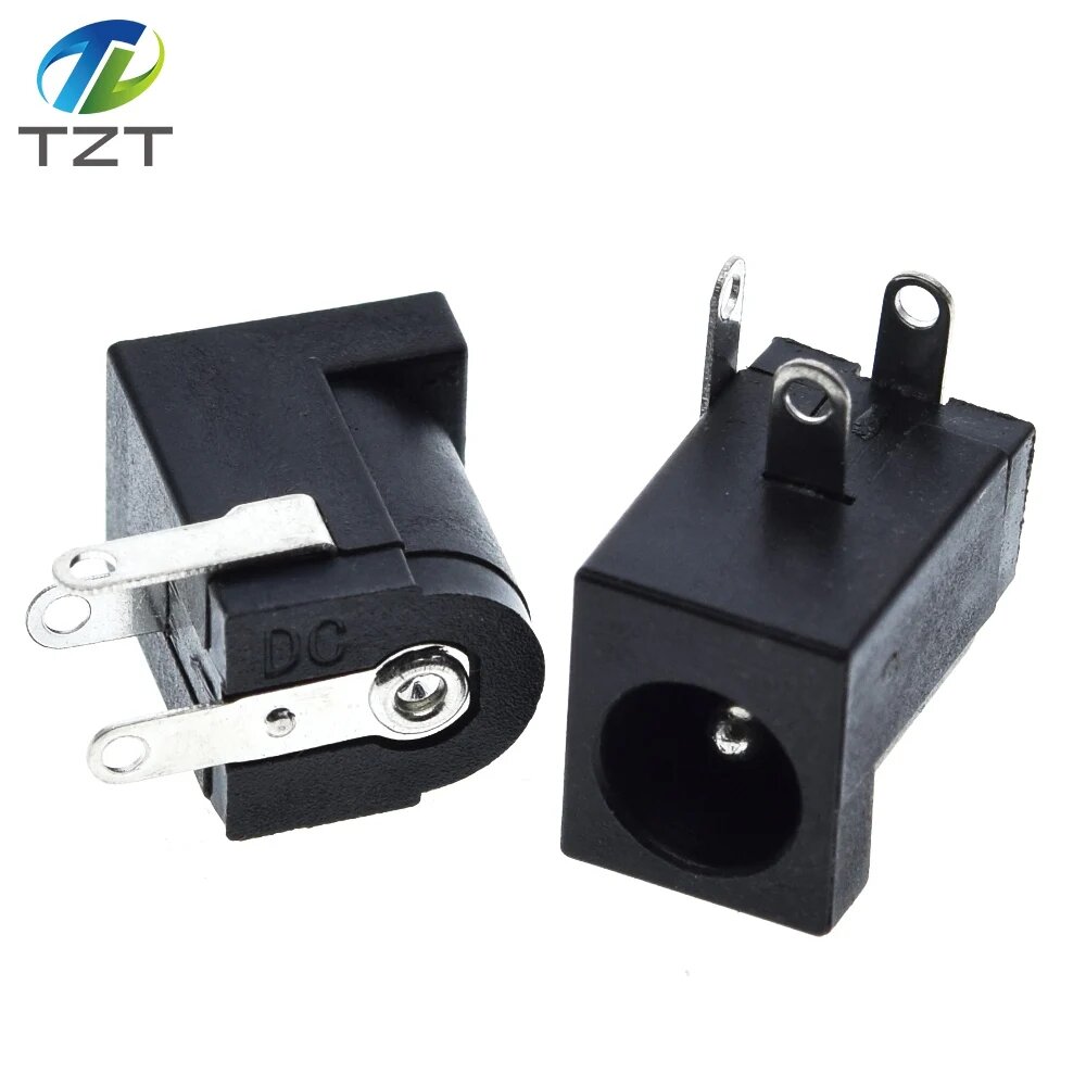 10 шт. DC2.1 Φ 5,5*2,1 мм Разъем питания постоянного тока/разъем постоянного тока