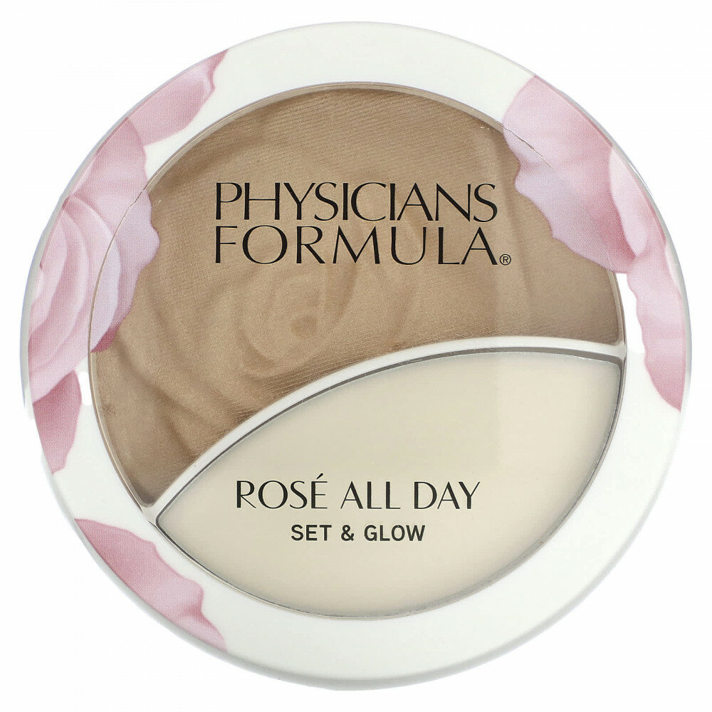 Physicians Formula, Rosé All Day, набор и сияние, пудра для сияния кожи, 1 шт.
