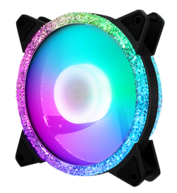 Комплект вентиляторов TESLA RGB 120-3D3 120 мм 3-pin+4-pin Molex, 3шт (TSL-120-3D3)