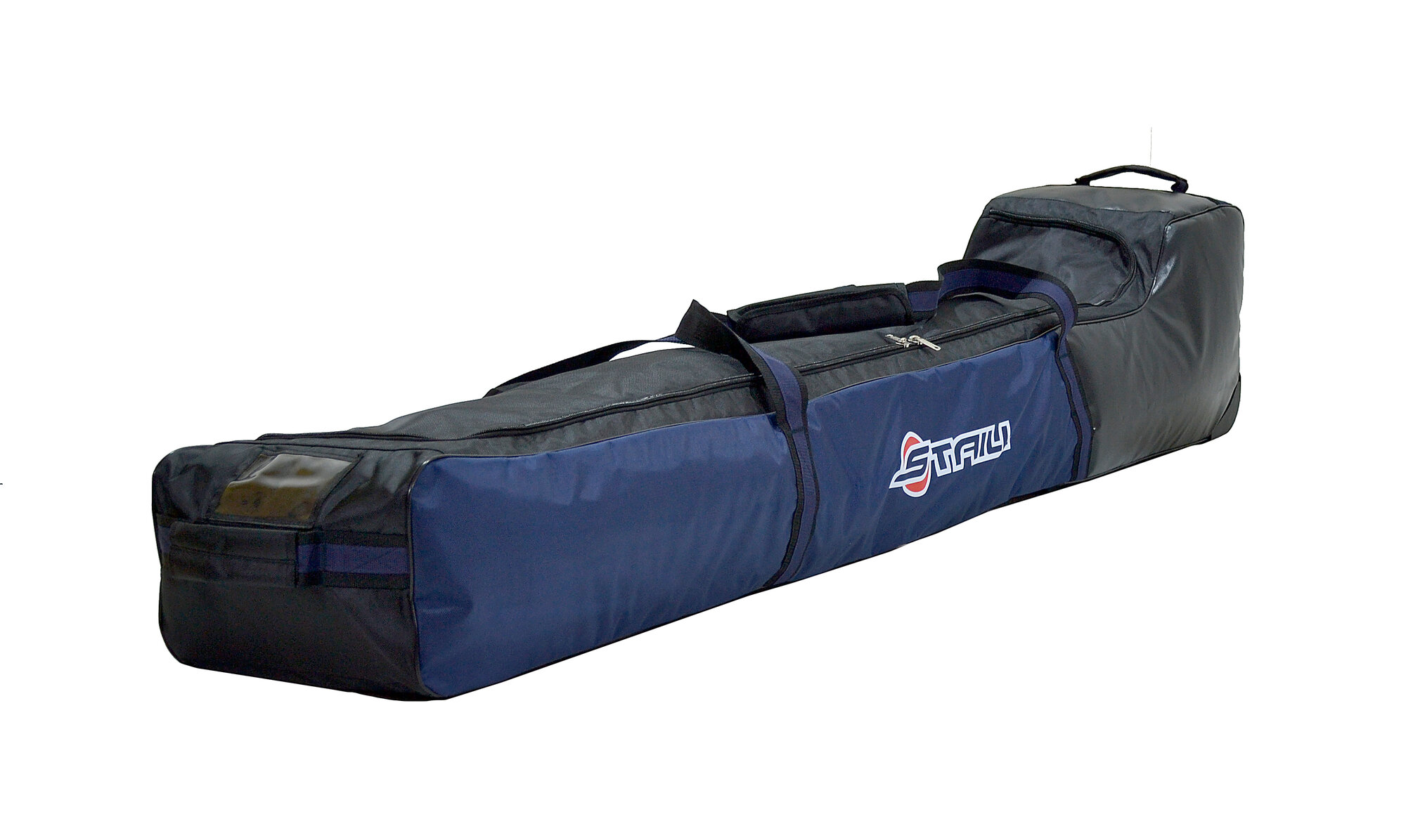 Баул для хоккейных клюшек Staill Premium, на колесах, вместимость до 50 шт, черный