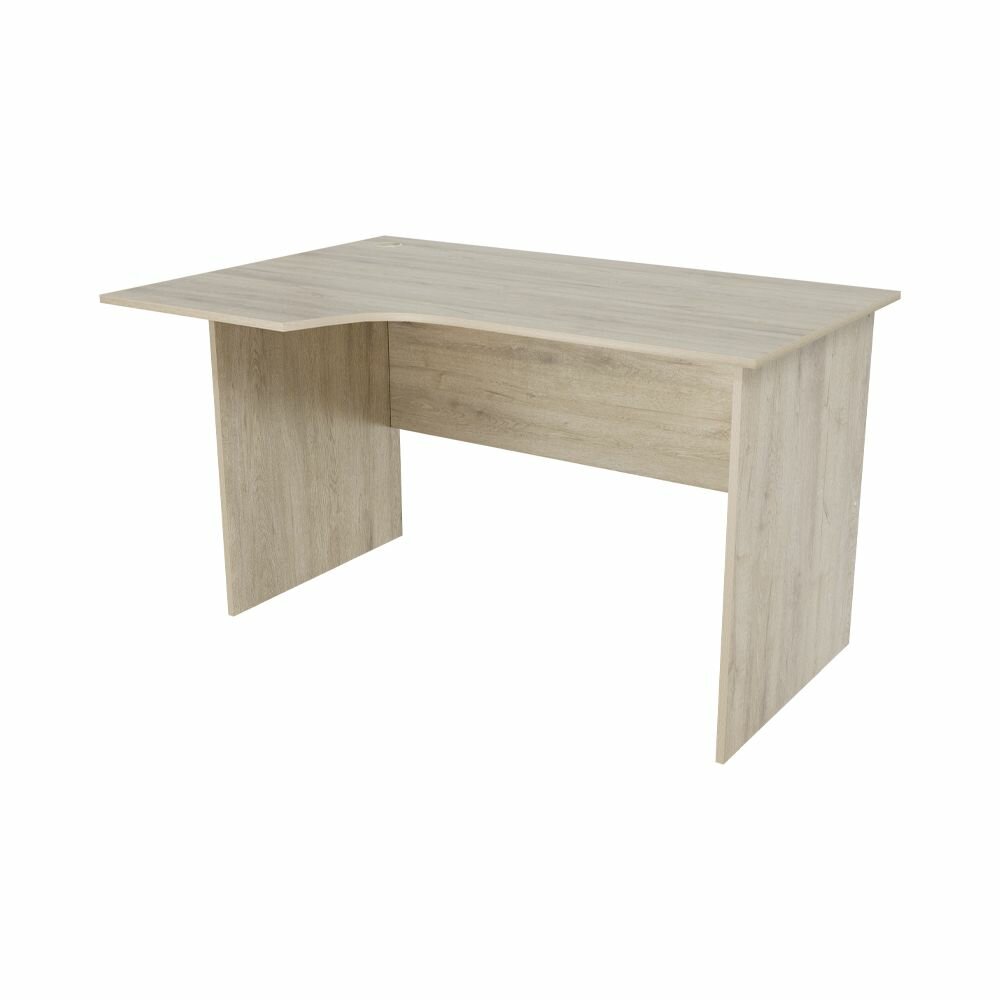 Стол криволинейный (левый) СФ256, р.1300х900х750 мм, Дуб кронберг