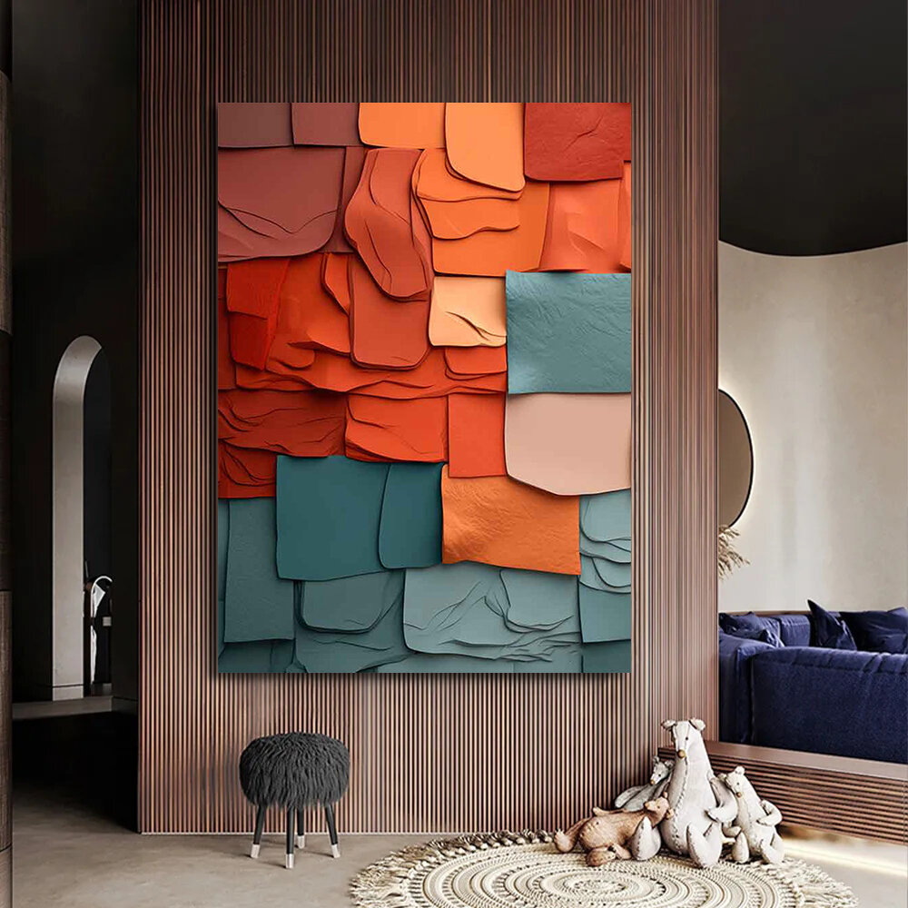 Картина абстракция, абстрактная картина / в спальню, 30х40 см.