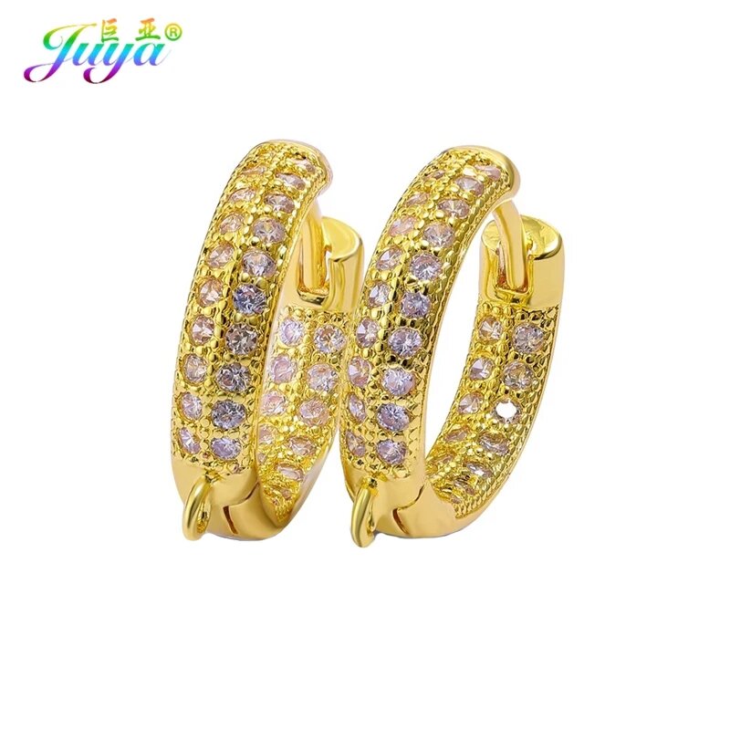 Швензы Juya для сережек, White Gold, 2 Pairs-4 Pieces — фото 1