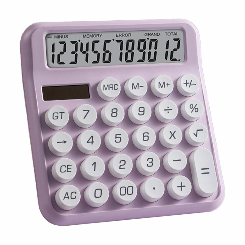 Механическая клавиатура с допаминовым калькулятором - фиолетовая