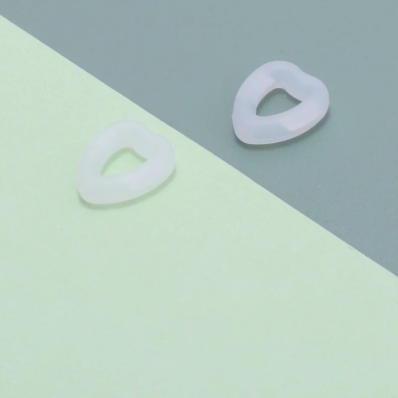 Силиконовые наконечники для очков White-5Pairs