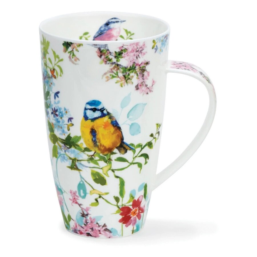 Кружка Dunoon Утренняя песенка Хенли 600 мл, фарфор костяной