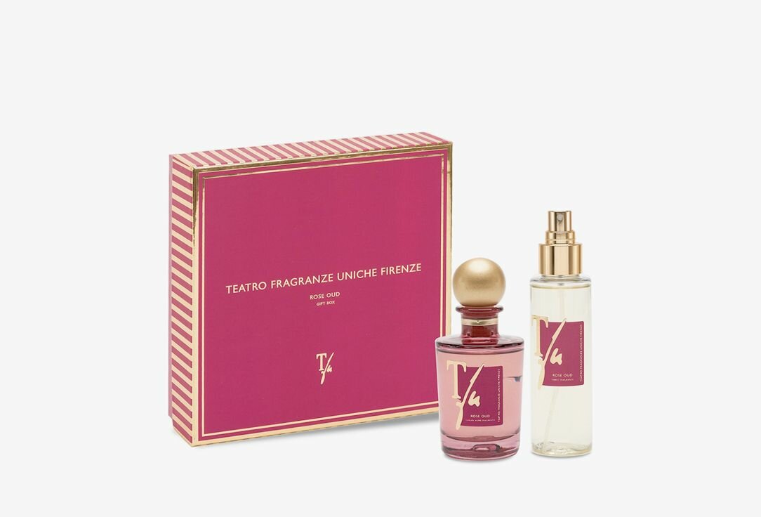 Подарочный набор TEATRO FRAGRANZE UNICHE Rose Oud Mini Sinfonia