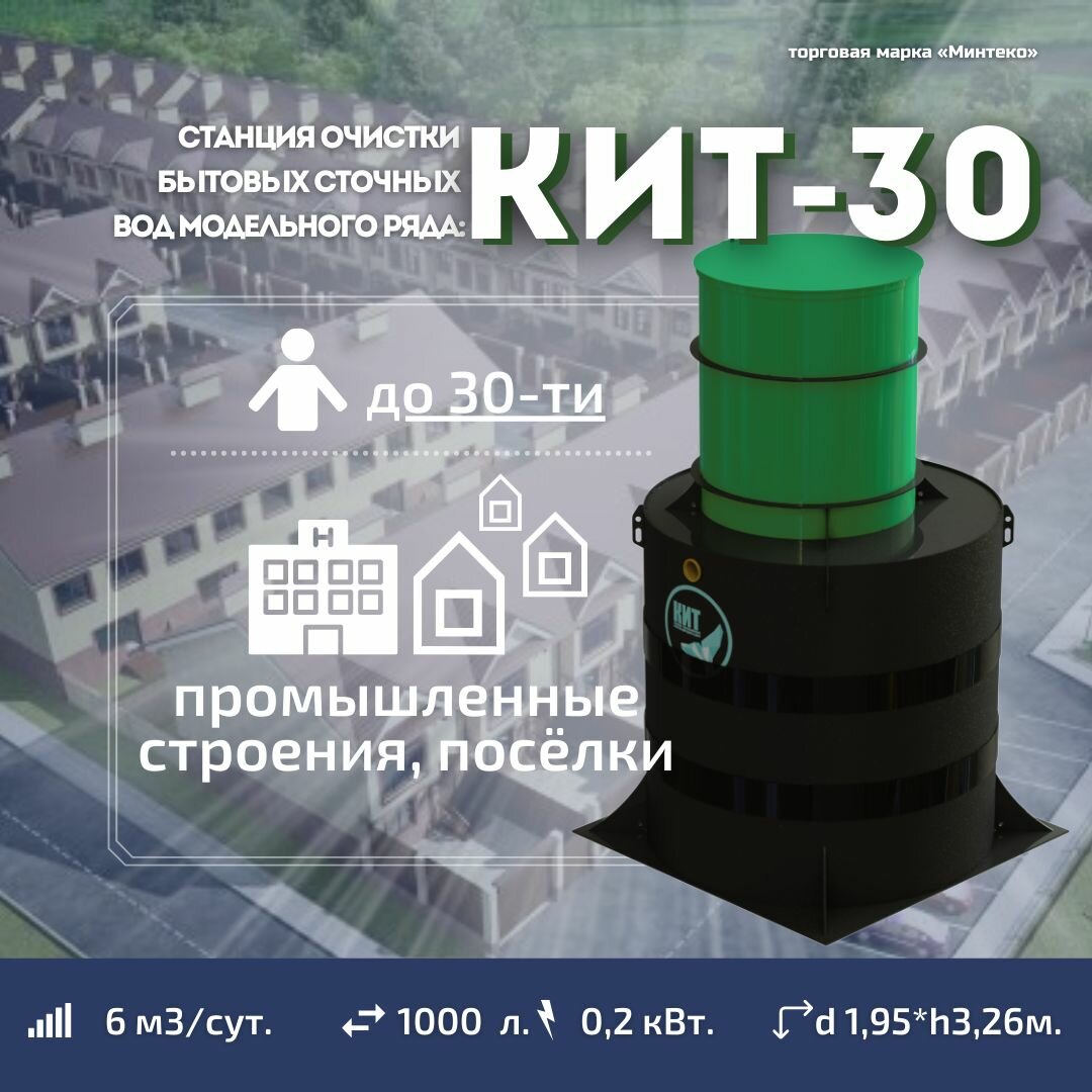 Септик КИТ 30С 1300