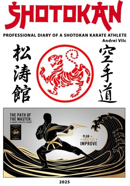 Профессиональный дневник спортсмена по каратэ Шотокан [Цифровая книга]