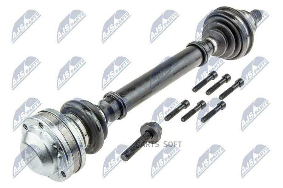 NPWVW164 NTY Полуось Audi A3, VW Golf 5, 6, Passat CC, Skoda Octavia, Yeti, SupertB 4x4 05-> правая