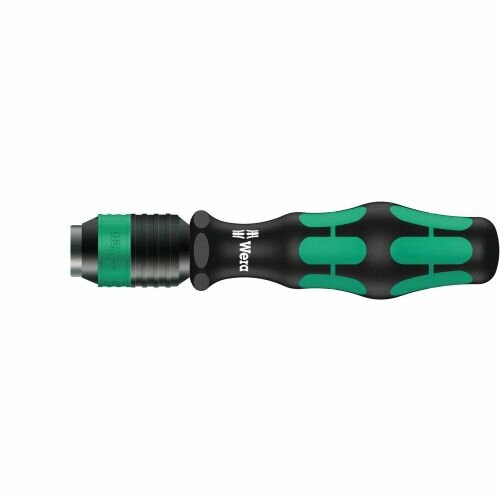 Ручка-битодержатель Wera 812/1 1/4", с магнитом, рукоятка Kraftform Plus WE-051205 (Чехия)