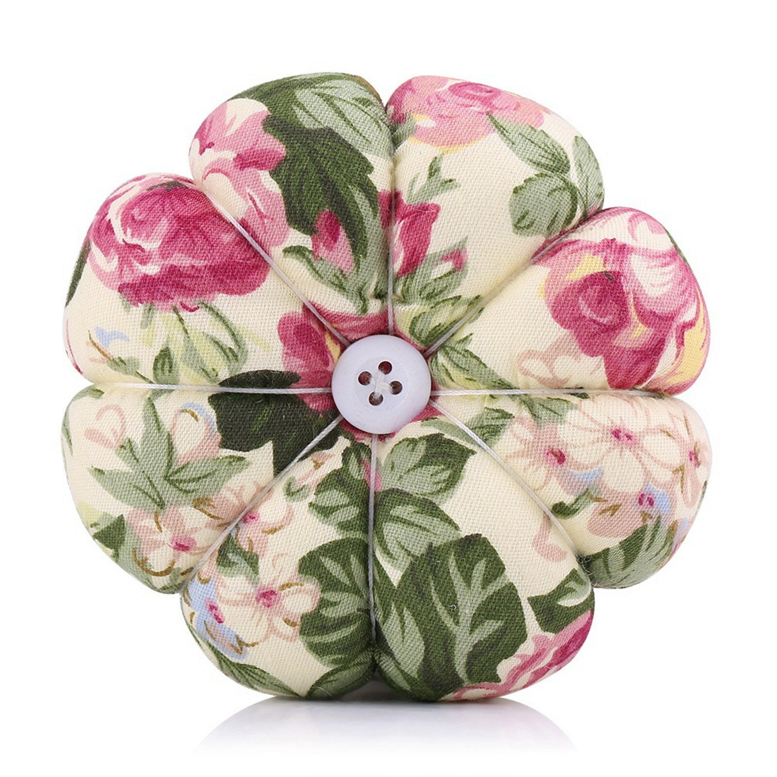 Креативная тканевая игольница в форме тыквы с эластичным ремешком на запястье, держатель для швейных игл для удобного хранения и использования, размер 13.