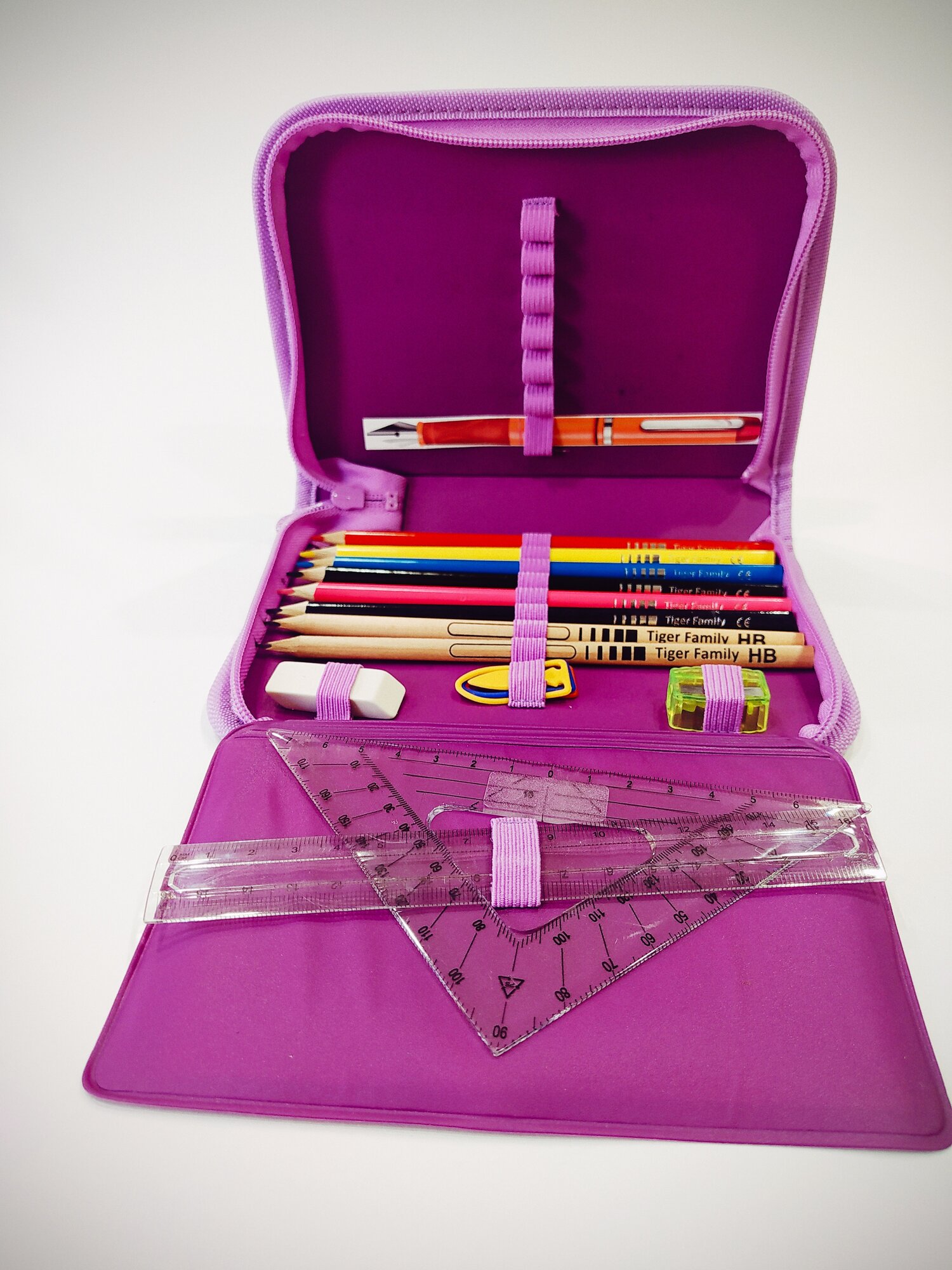Пенал 1отд 17 предмета Tiger Family 21102D 225582