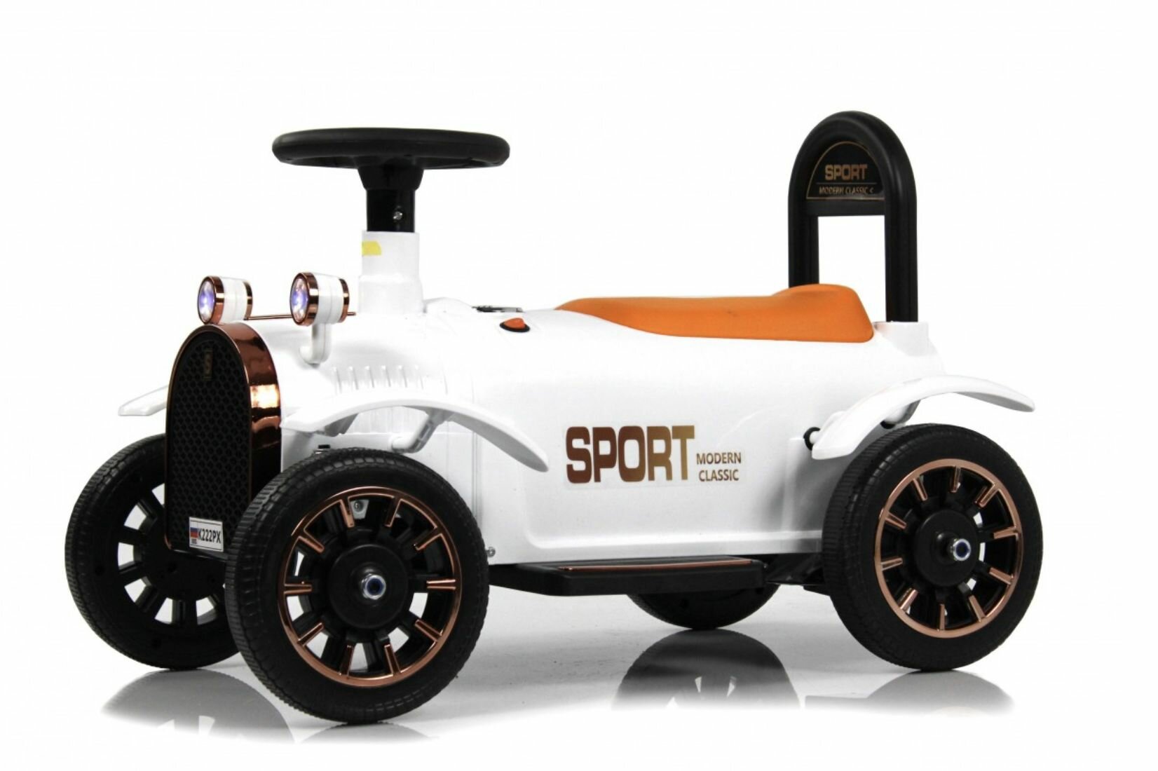 Детский электромобиль Rivertoys K222PX белый