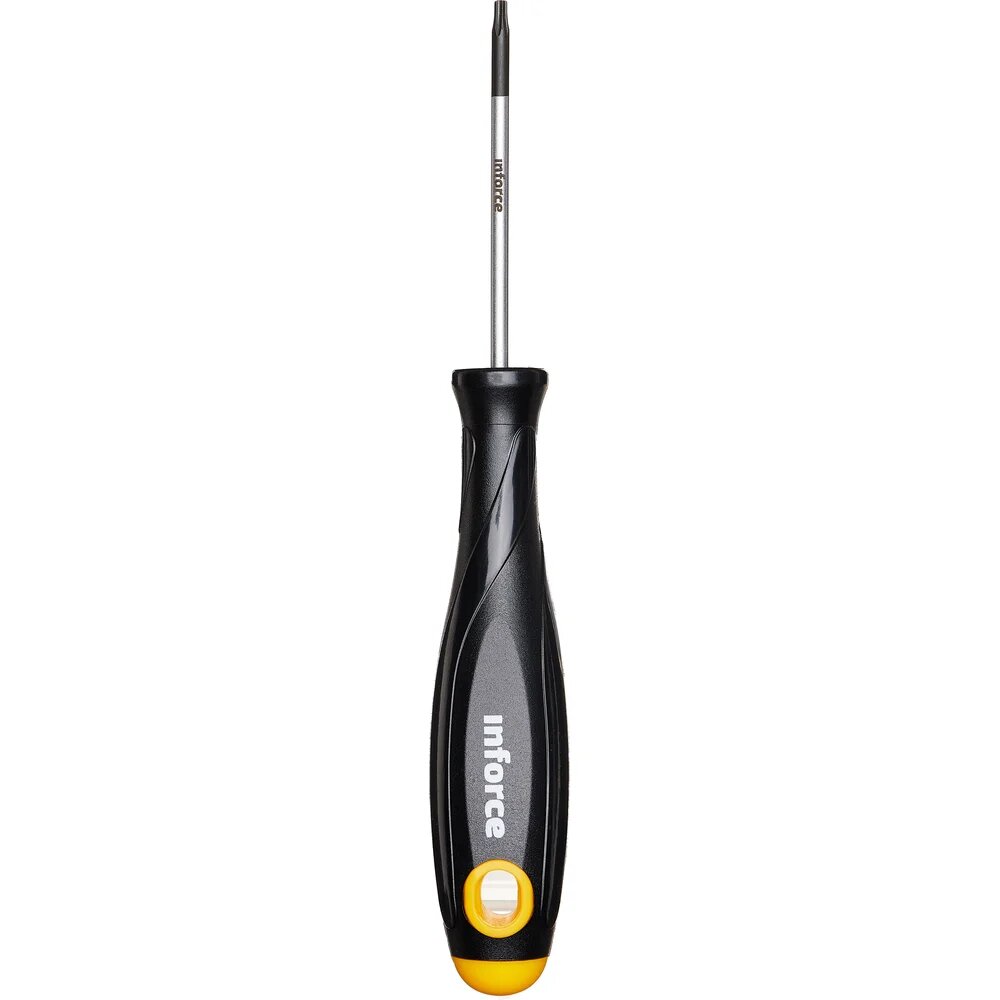 Отвертка TORX Inforce T8x60 06-09-66 профессиональная, рукоять из полиуретана, стержень CrMoV, магнитный наконечник — фото 1