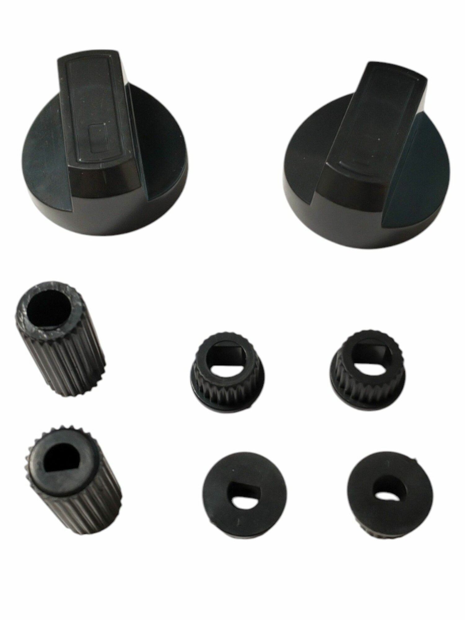 Ручки универсальные (2 шт) для плиты черные