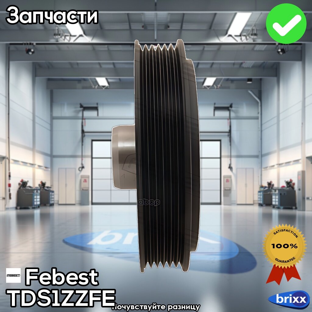 Шкив Коленвала 1Zzfe | Febest арт. TDS-1ZZFE