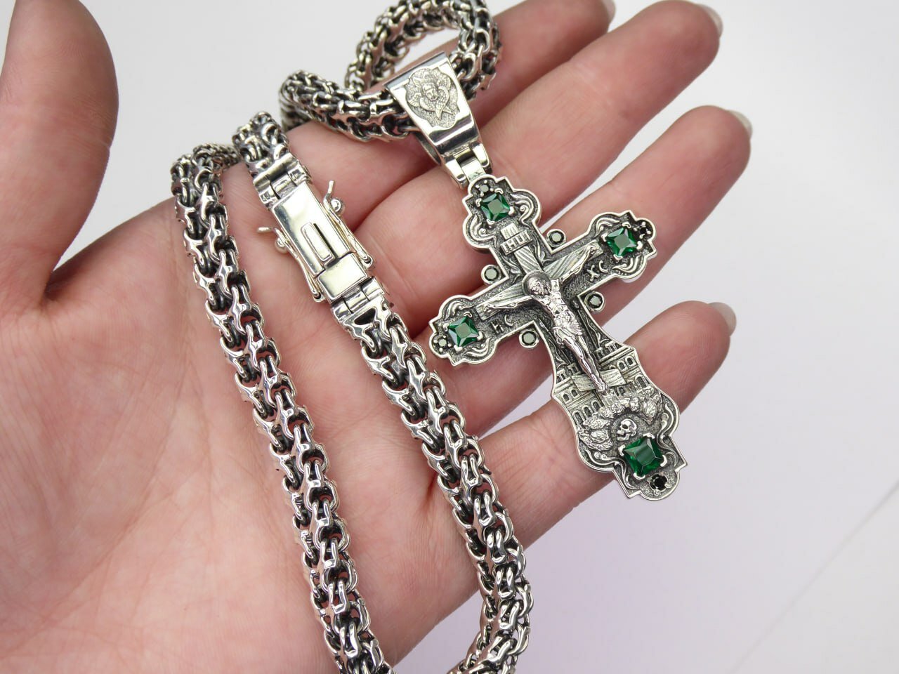 Цепь серебро, 925 проба