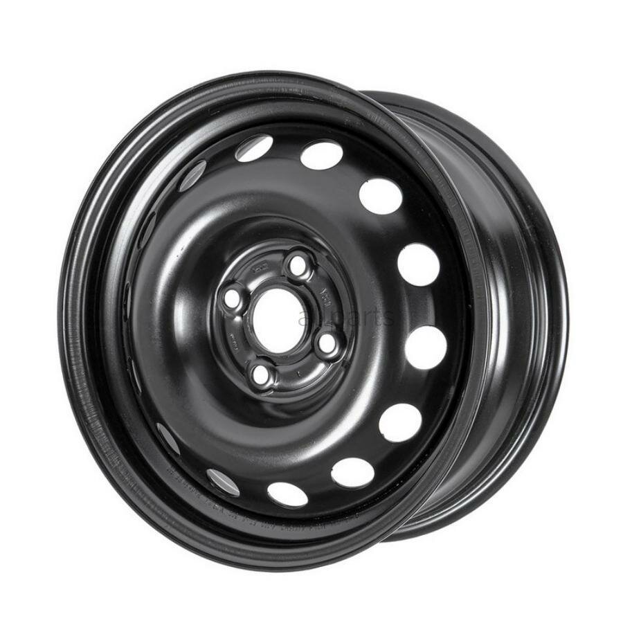 GANZ GRN15034 Диск штампованный R15 6J 4x100/54.1 ET46 GANZ Black GRN15034