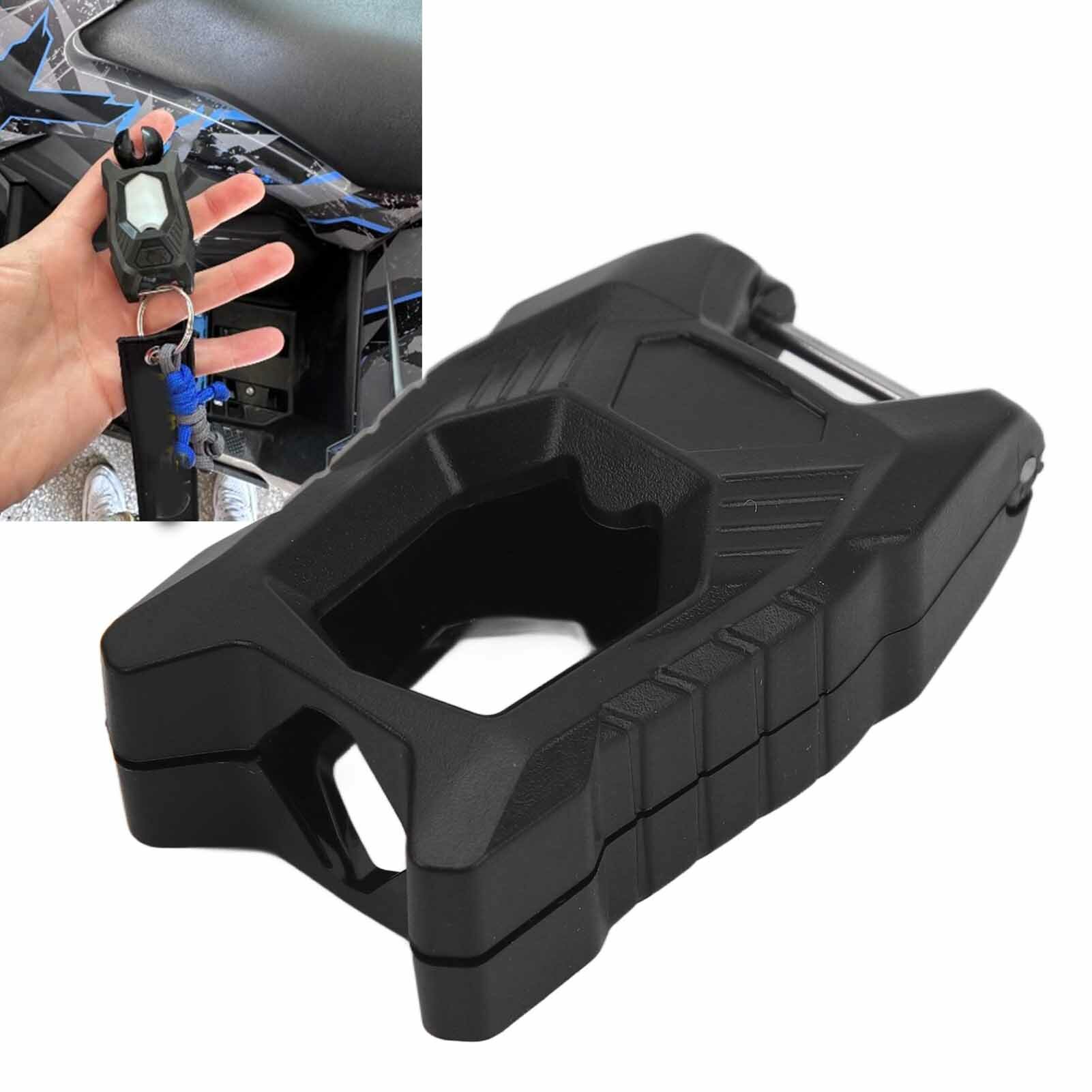 Держатель для ключей UTV, черный противоударный брелок для ключей зажигания, чехол с отверстием для Ryker