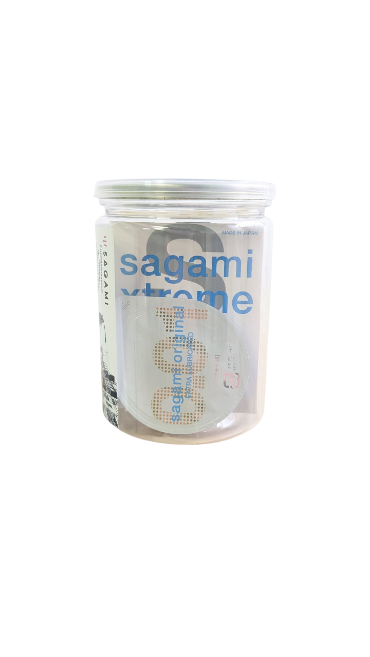 Презервативы полиуретановые Sagami Original 0.01 L-Size - 7 шт. Микс-набор + подарки