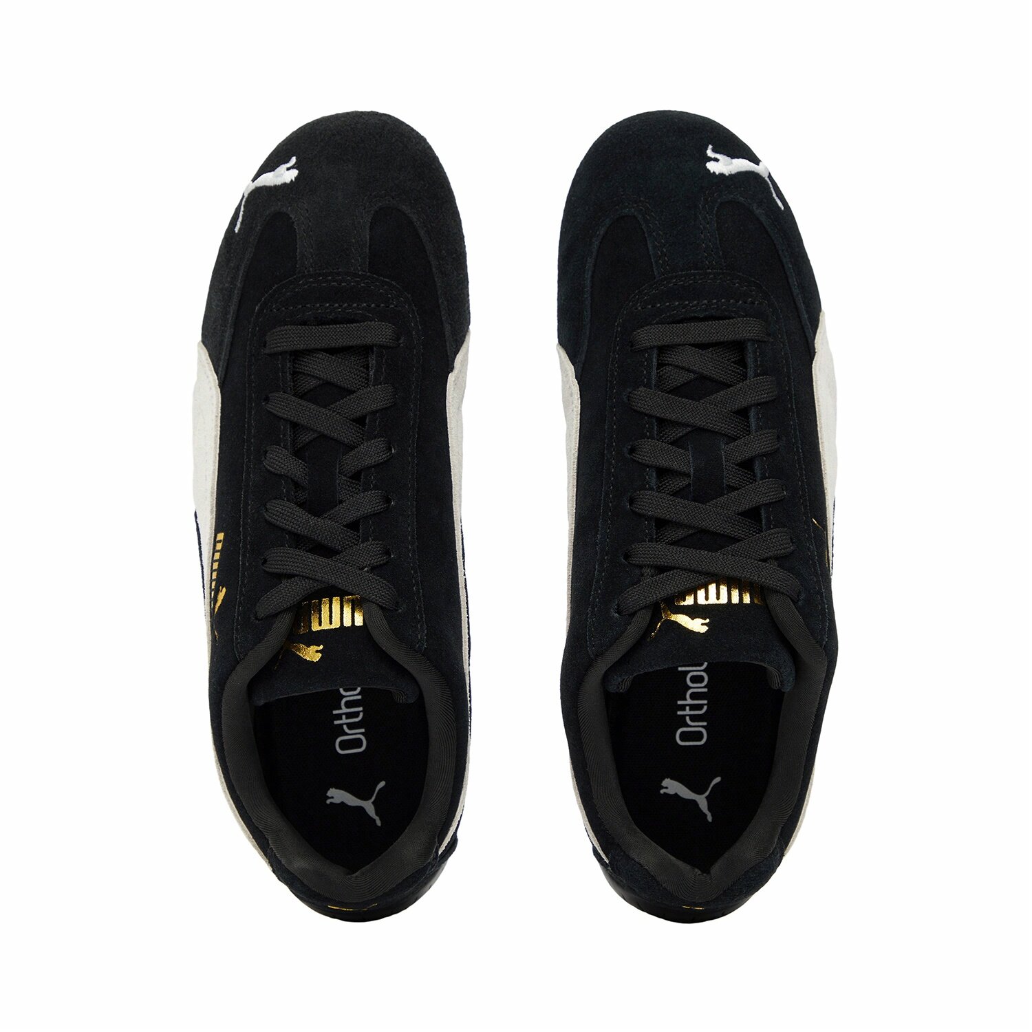 Кроссовки PUMA Puma Speedcat OG, полнота F (EU)/ на среднюю стопу, размер 38, black/white — фото 1