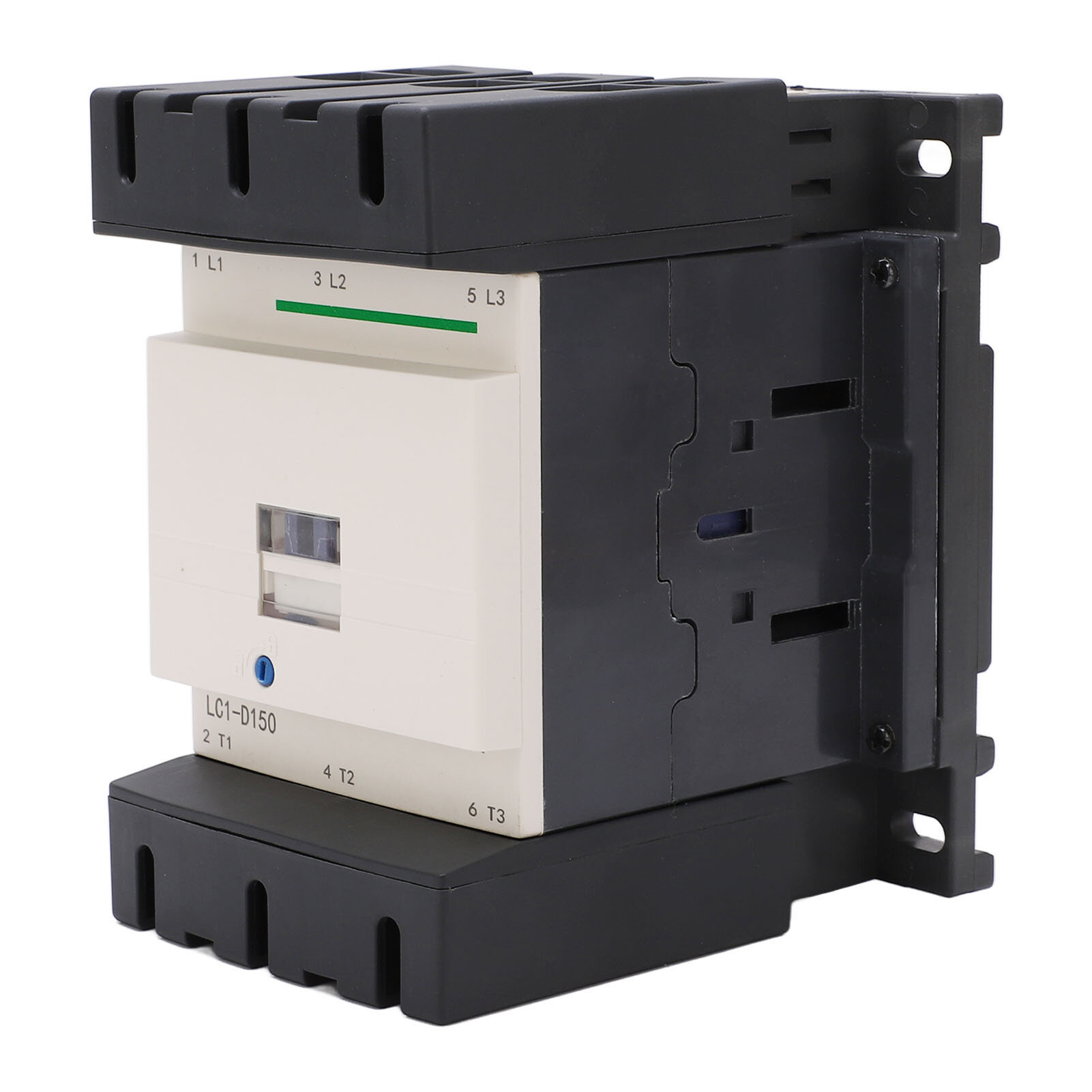 Контактор переменного тока 150 А, медная катушка, серебряные контакты, поликарбонатный огнестойкий корпус, оборудование распределения питания 110 В.