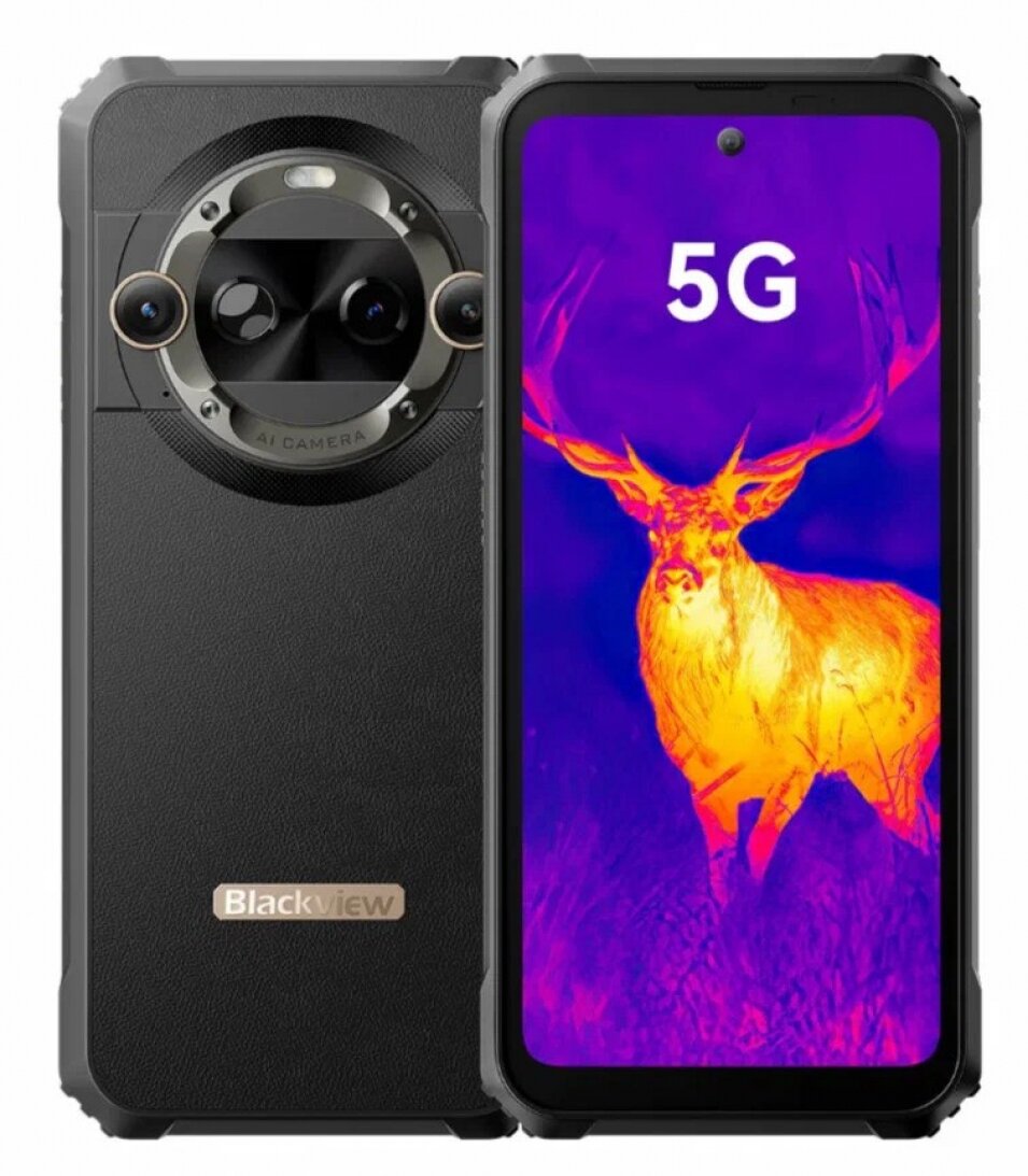 Смартфон Blackview BL9000 Pro, 12/512Gb Global, Dual nano SIM, Black