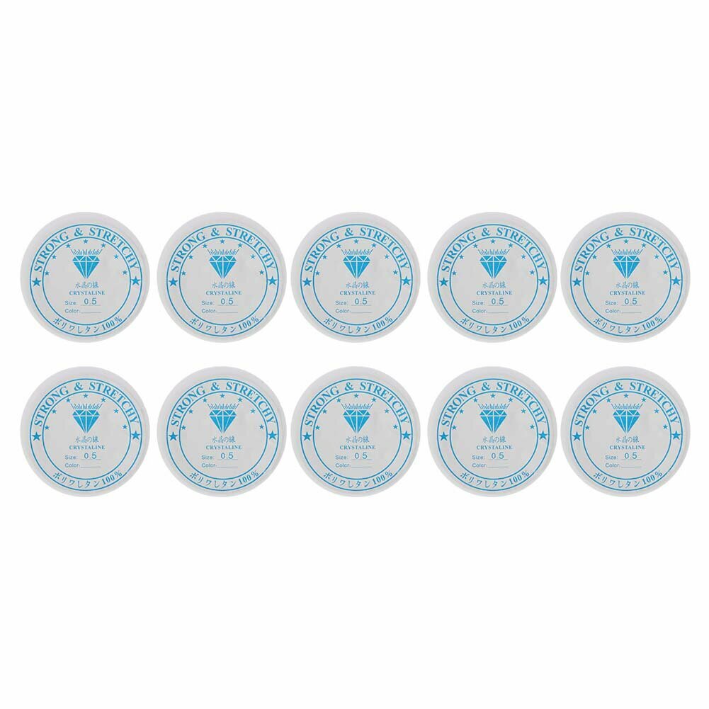 Прозрачная нить для бисероплетения Crystal Elastic Line (0,5 мм * 18 м)