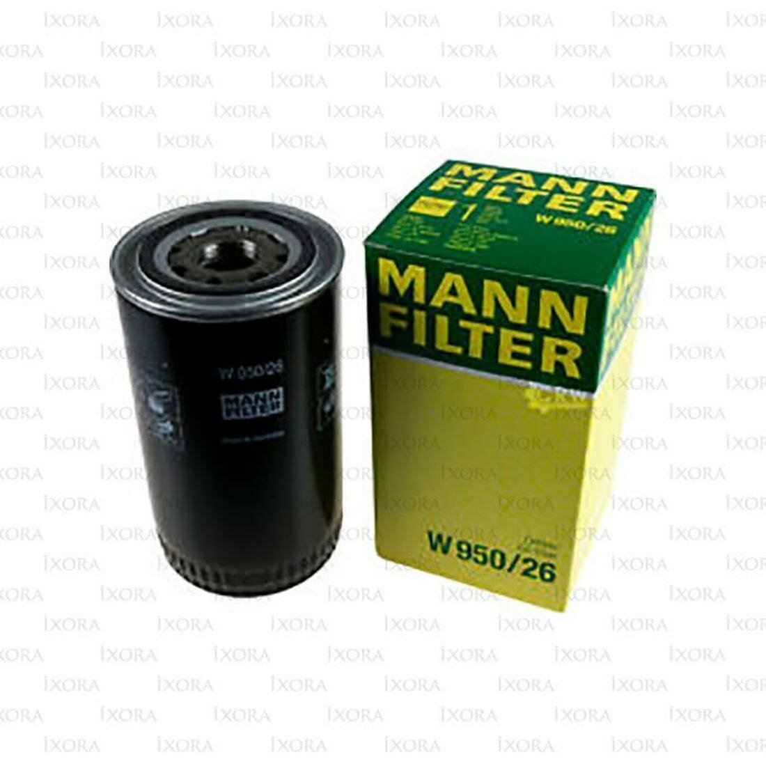 Фильтр масляный для автомобилей MANN FILTER W95026 (запчасти и расходники)