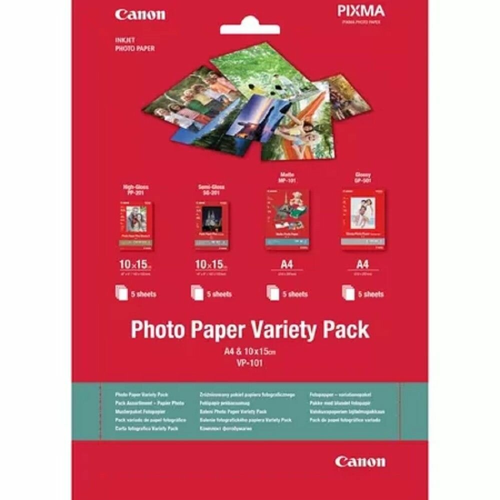 Canon Фотобумага VP - 101 Photo Paper Variety Pack