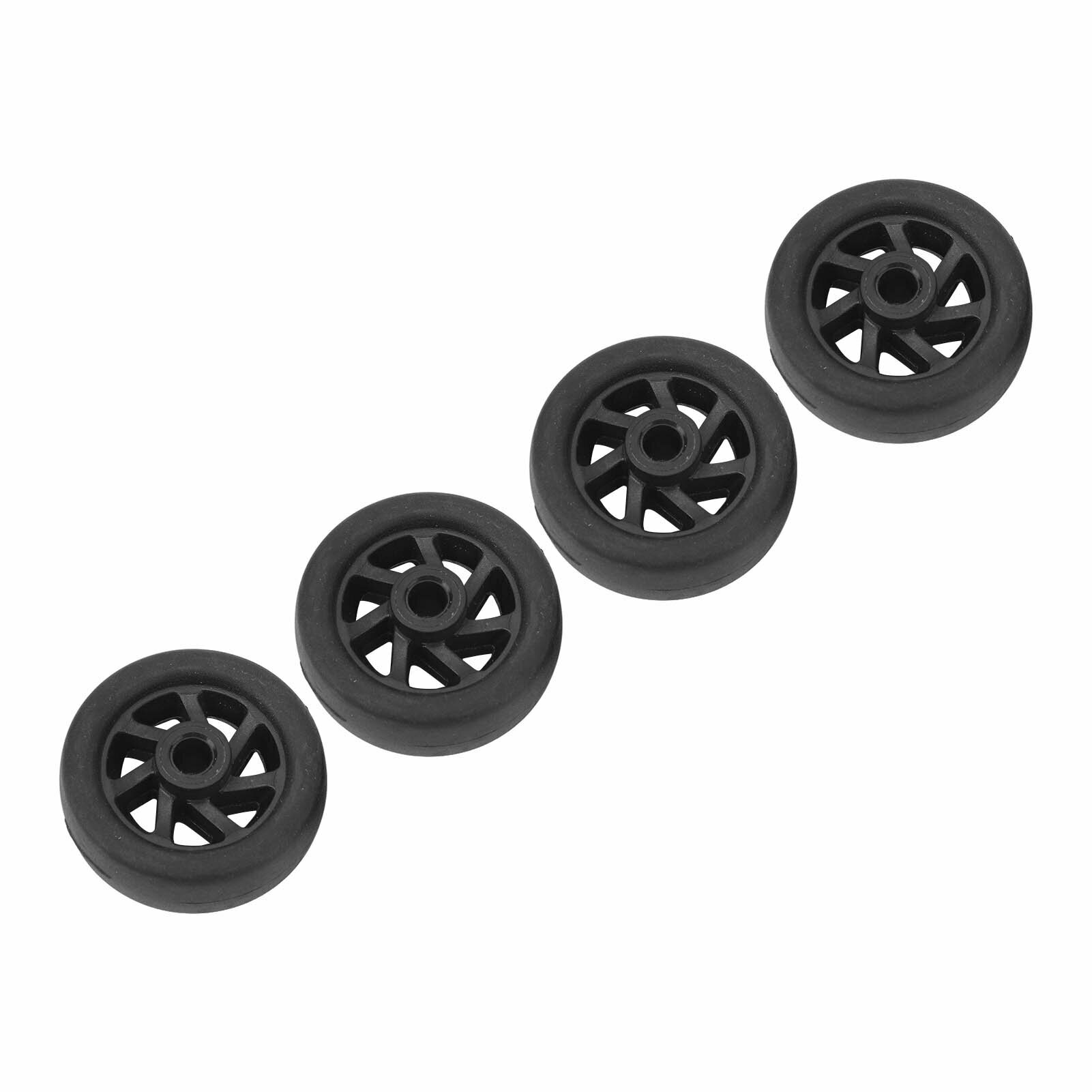 4 шт. Замена колес для чемоданов, прочные и бесшумные колесики из PVC для ремонта багажа