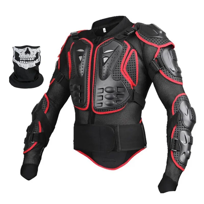 Куртка мужская для мотокросса, жилет для езды на мотоцикле, защитное снаряжение для езды на велосипеде, бронированная защита для мотовездехода, M, Черный