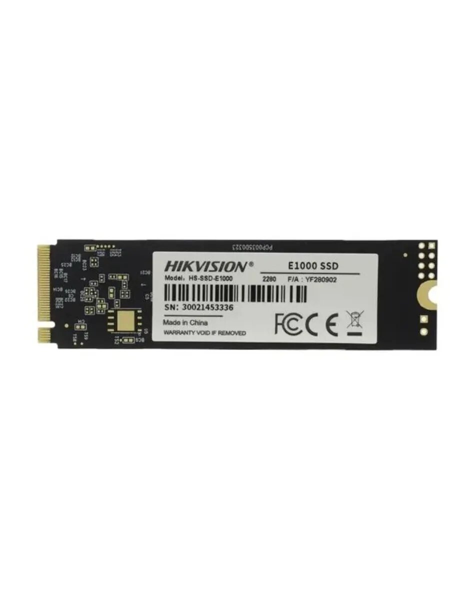 128 МБ M.2 NVMe накопитель HS-SSD-E1000/128G - PCIe 3.0