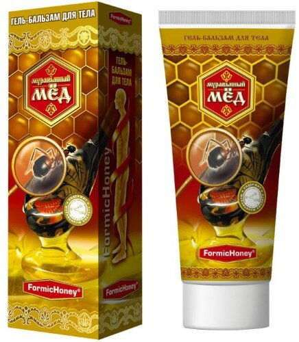 Formichoney муравьиный мёд хондроитин гель-бальзам для тела 70 гр