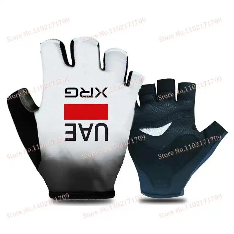 France Tour Leaders Желтые Гелевые Велосипедные Перчатки Черный, L, Half Finger 35