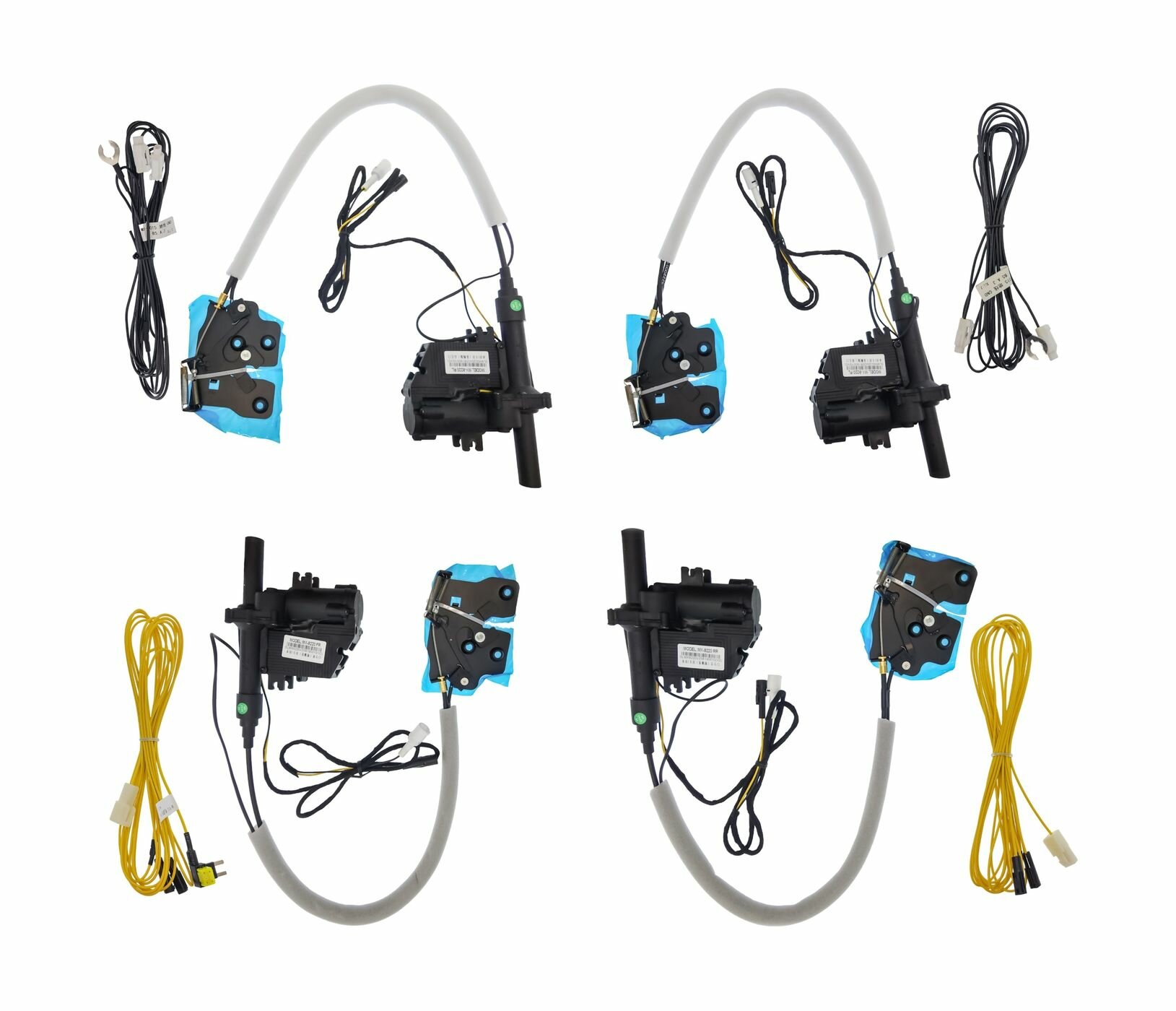 Автомобильный доводчик дверей Toyota 2012+ универсальные XD025 (комплект на 4 двери) Тип4