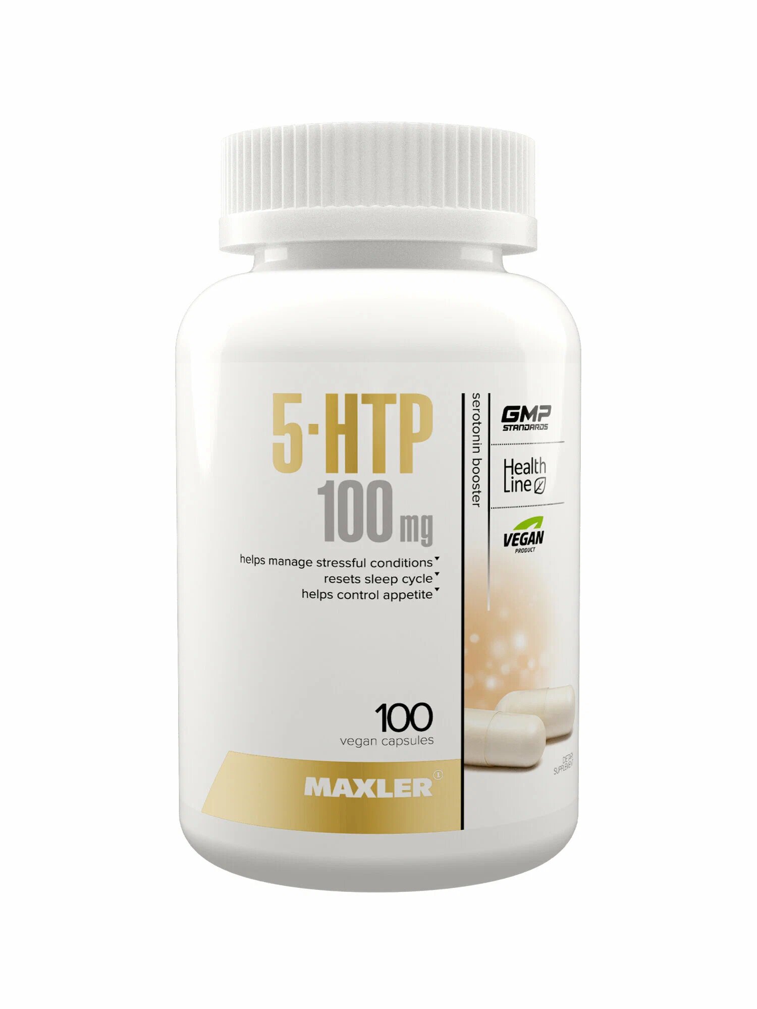 Аминокислота Maxler 5-HTP, нейтральный, 100 шт.