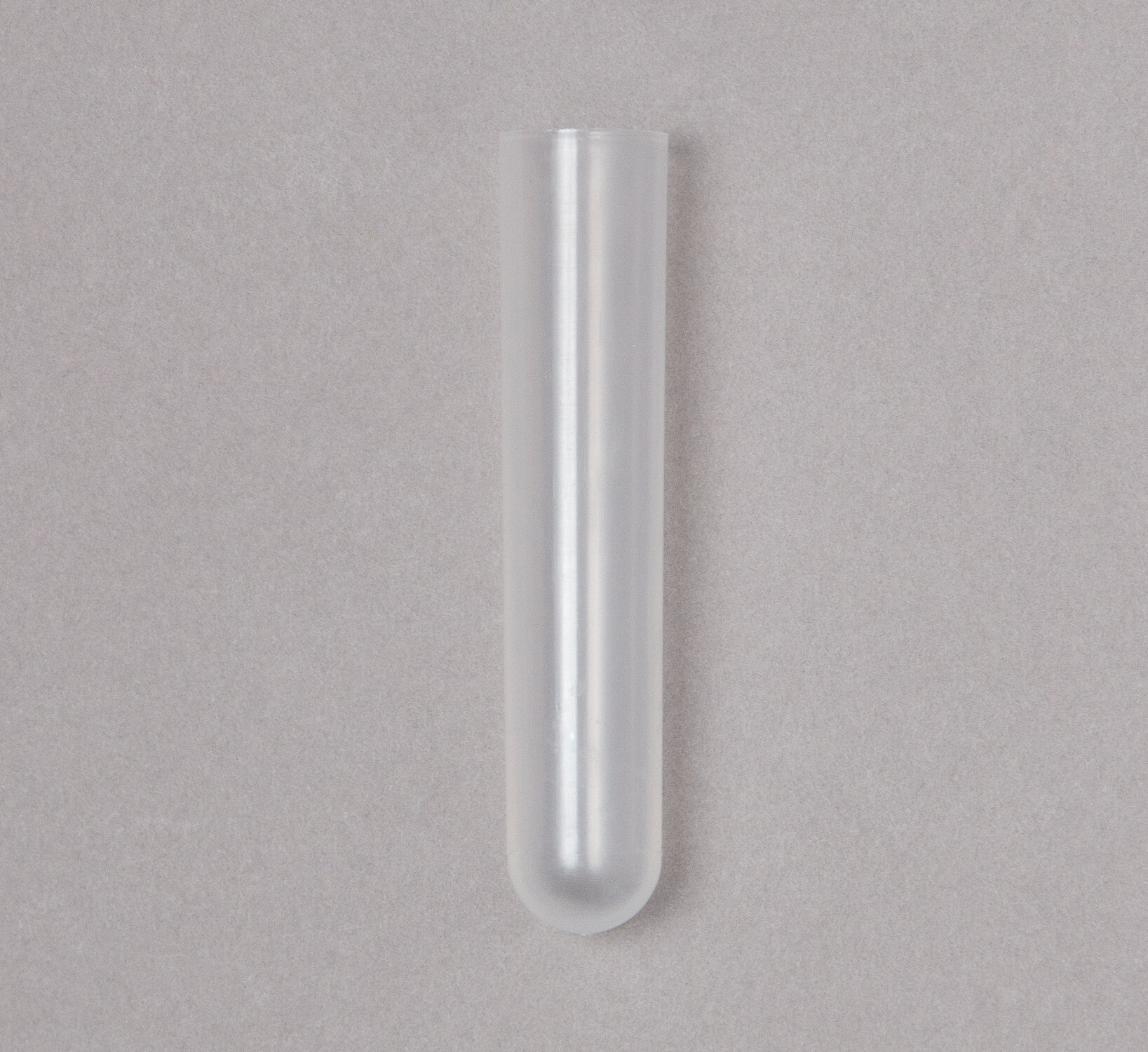 Пробирка полимерная, 3 мл, для биоматериала, лабораторная, цилиндрическая, без крышки, 50 штук