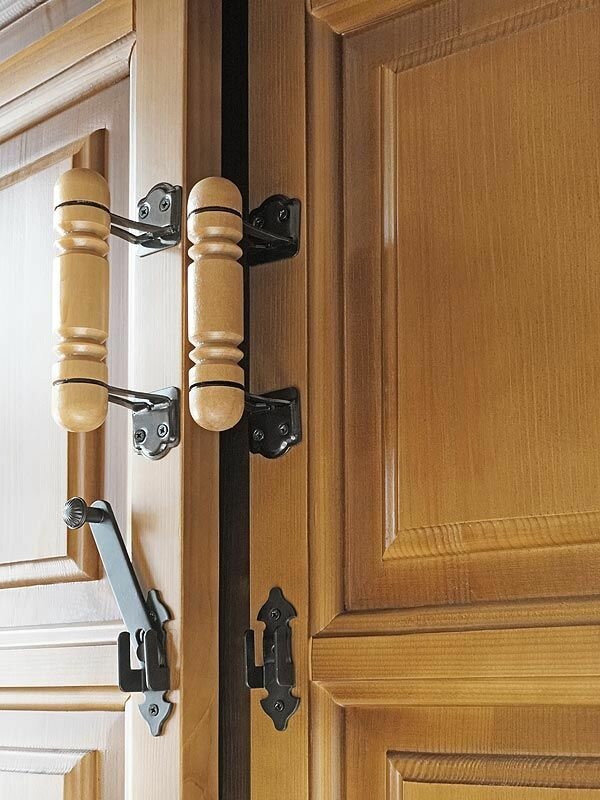 Ручка-скоба ноэз РС100-ТР-SL оксид (ленейка Под старину")