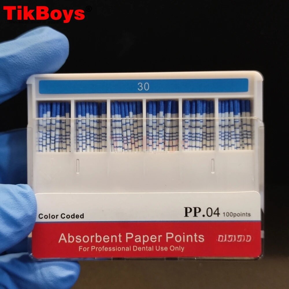 Absorbent Paper Points TikBoys, PP.04 NO.30-Mark