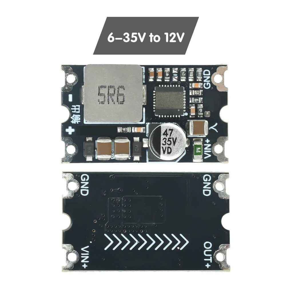 Понижающий блок питания 5/12В 0-10A 12V