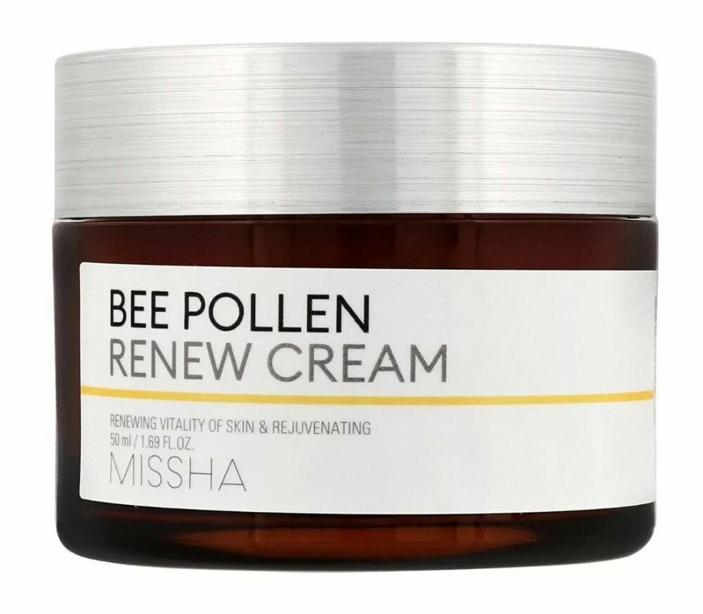 Восстанавливающий крем для лица с экстрактом пчелиной пыльцы Bee Pollen Renew Cream, 50 мл