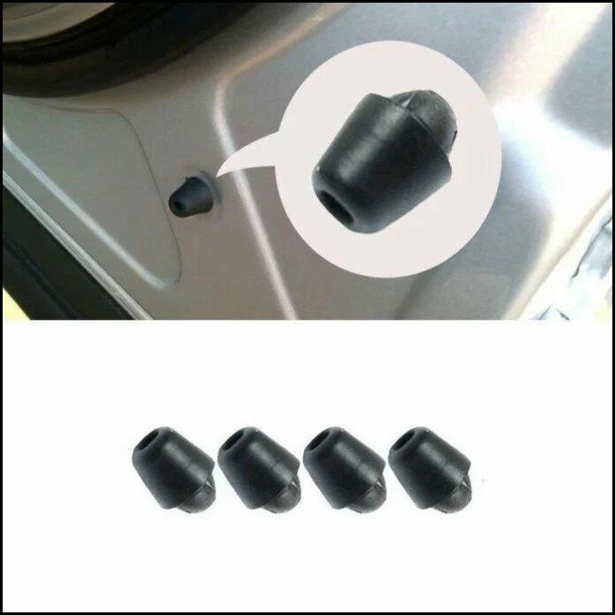 Резиновые отбойники демпферы для дверей автомобиля 4 шт