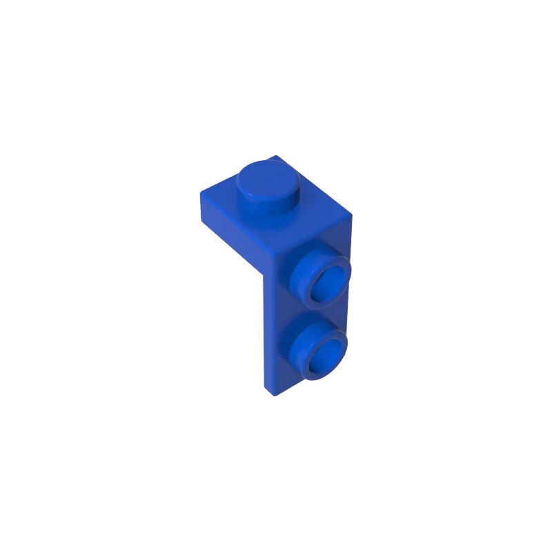 GOBRICKS 79389 Крепежные детали 1x1-1x2 для взрослых Синий, 050
