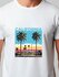 Футболка PRINTSHOT, 1 шт., размер XS, белый