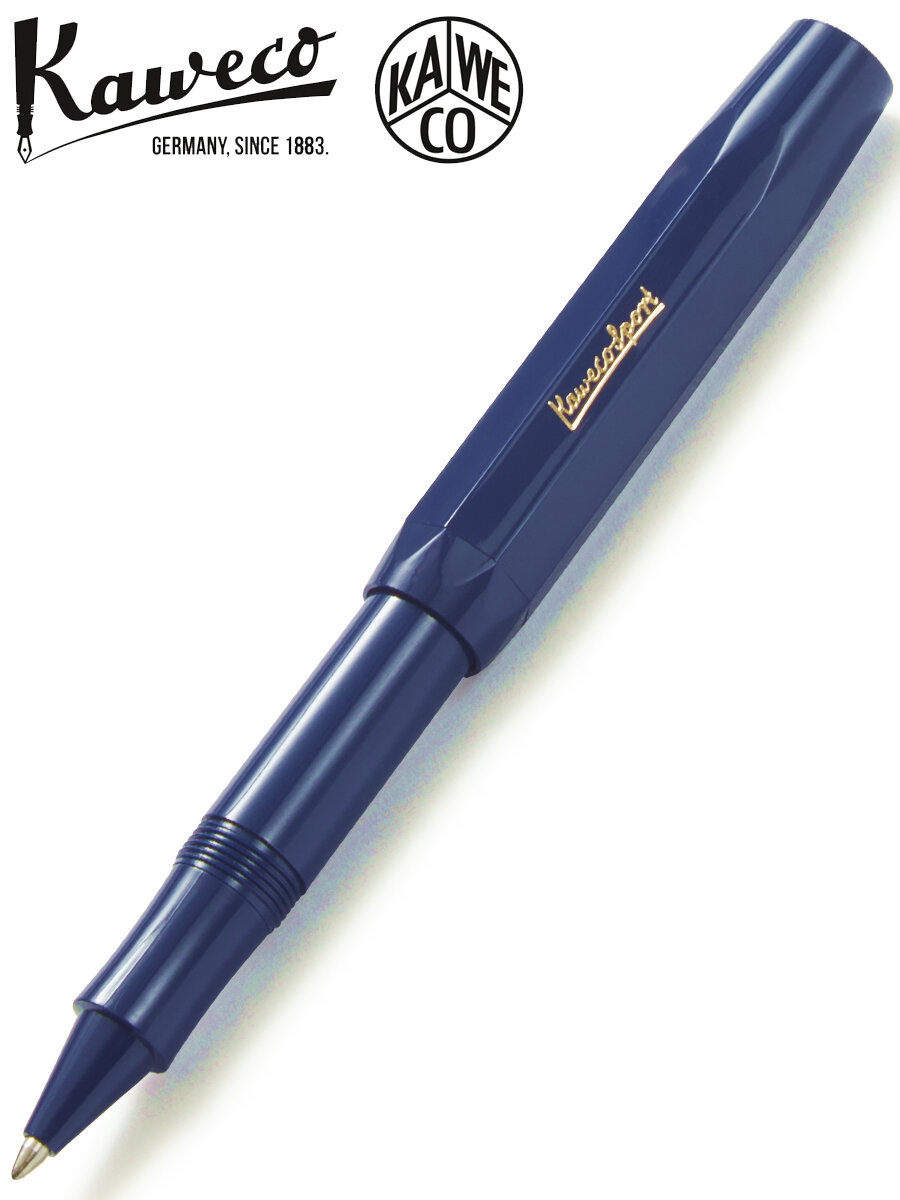 Ручка-роллер KAWECO CLASSIC Sport Navy (10001742) 0.7 мм, синий морской