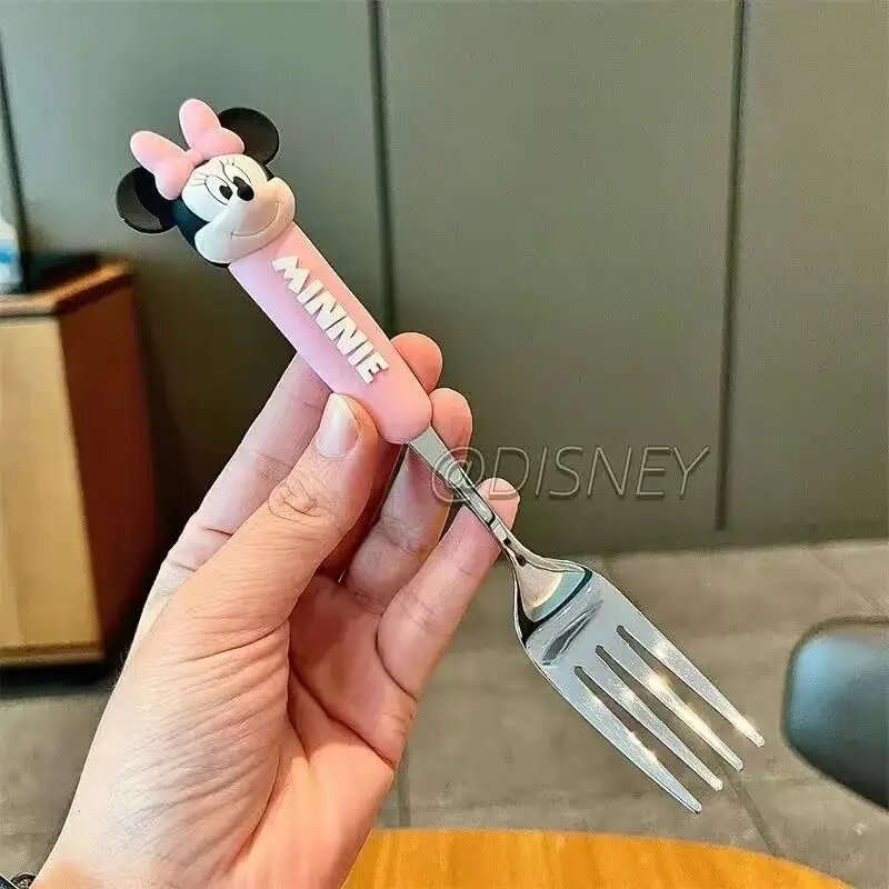 Ложка-вилка Disney Minnie, розовый, цвет 4